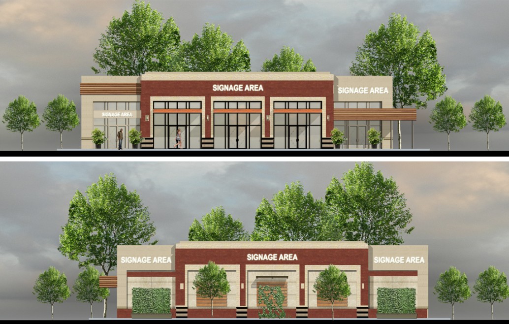 Outparcel Elevation - Bartlett Hartley & Mulkey